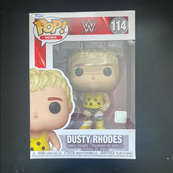 Funko | Toys | Funko Pop Wwe Dusty Rhodes Figure Yellow And Black ...